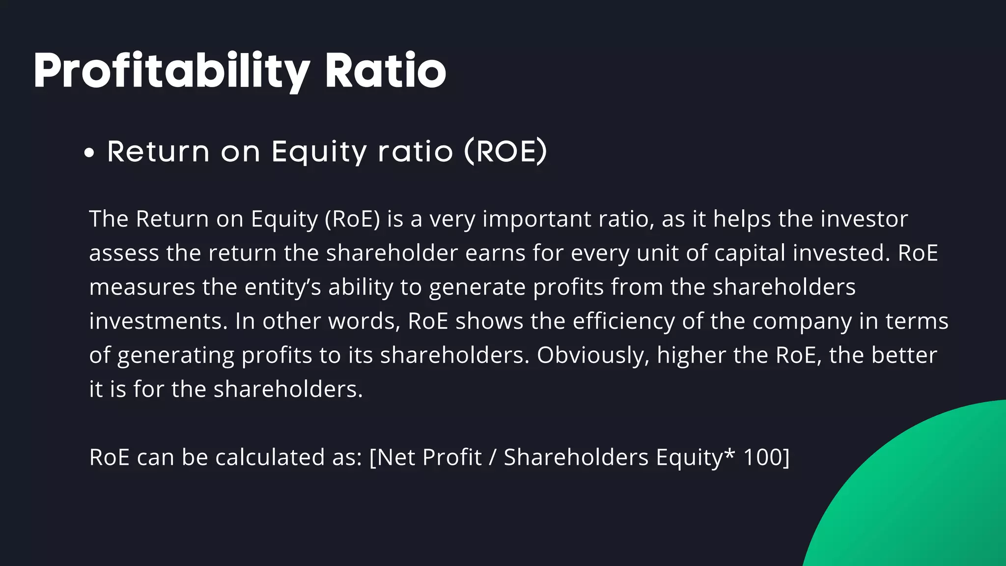 Stock market Ratio's | PDF