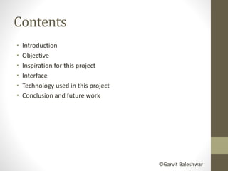 Stock market project | PPTX