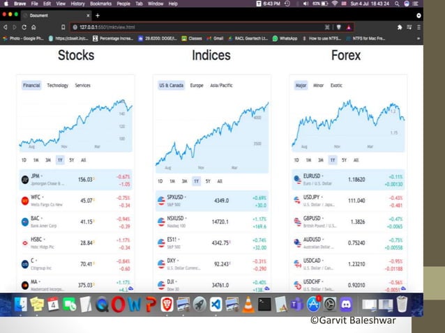 Stock market project | PPT