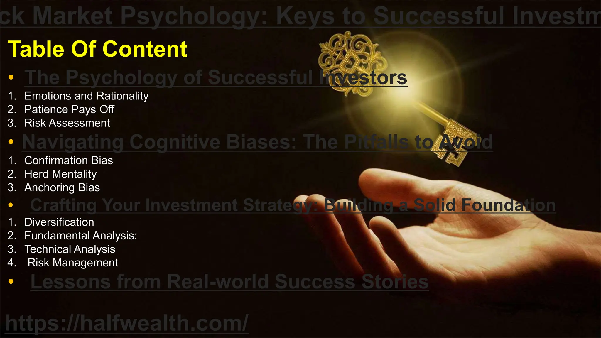 Stock Market Psychology Keys to Successful Investment.pptx