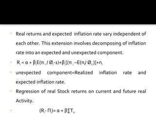 Stock market return | PPT