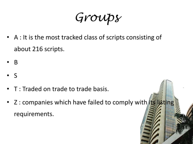 Basics of Stock Markets | PPTX | Stocks and Bonds | Personal Investing