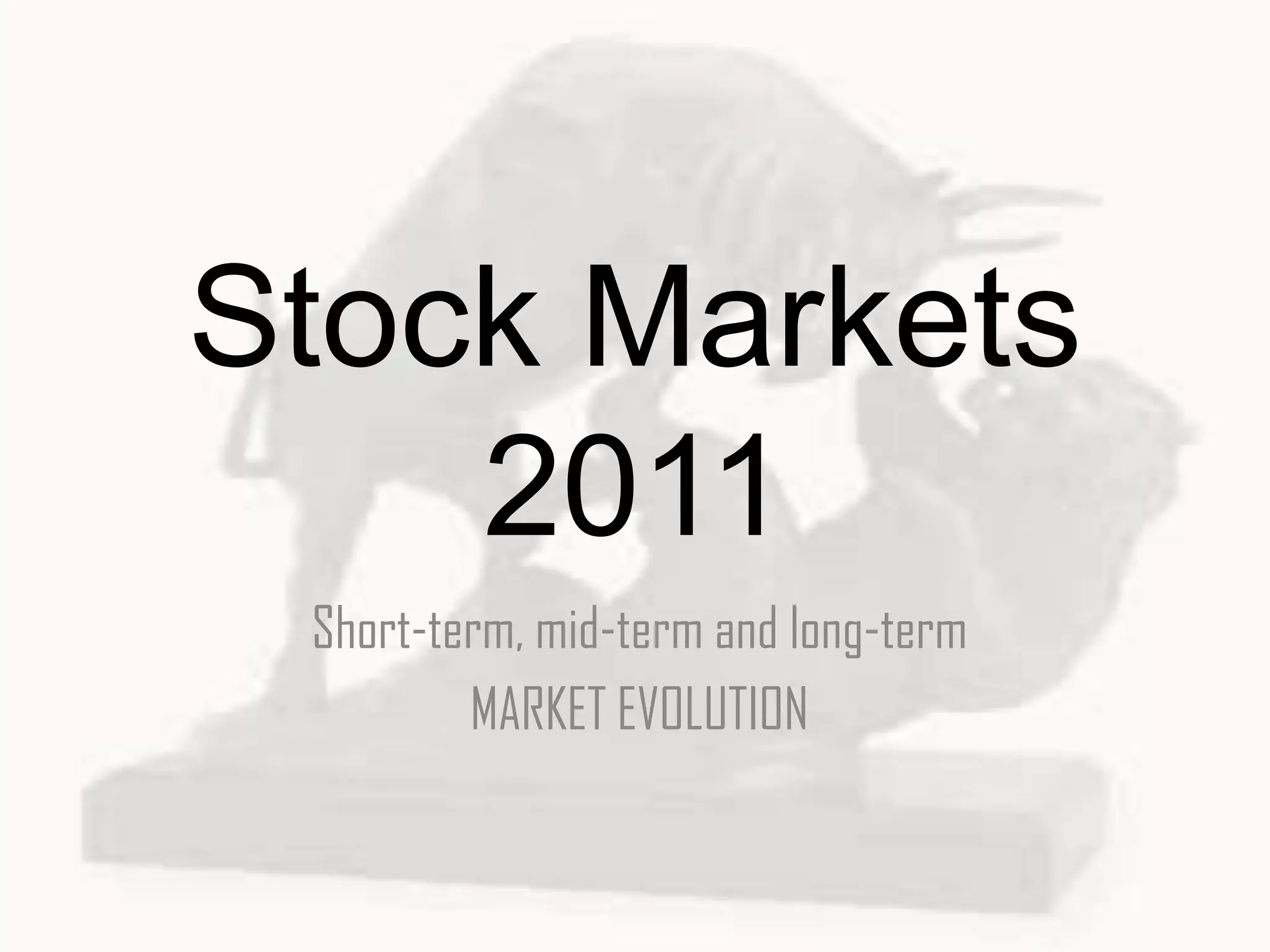 Stock market evolution | PPTX | Stocks and Bonds | Personal Investing