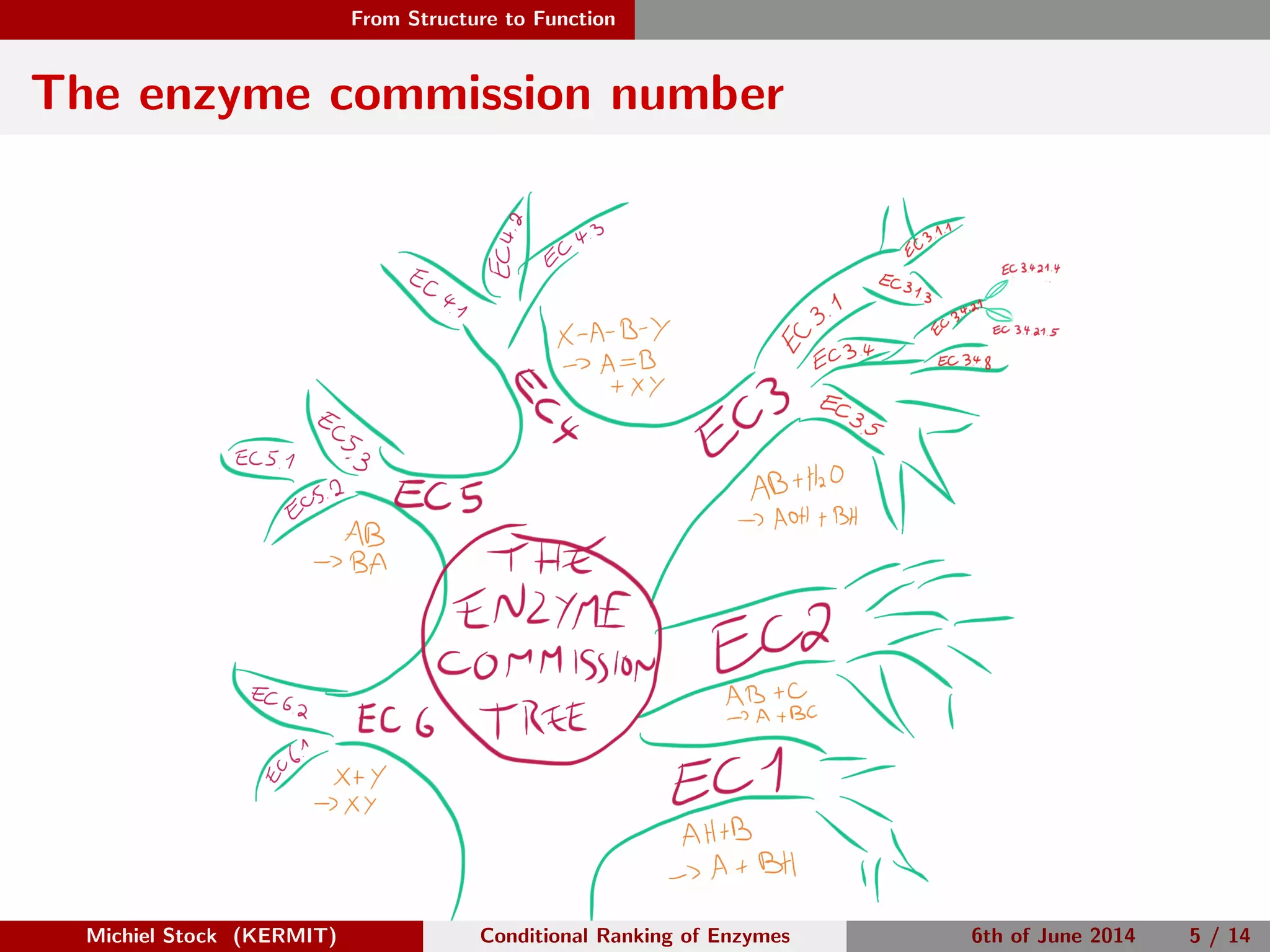 Enzyme Annotation using Conditional Ranking Algorithms | PPT