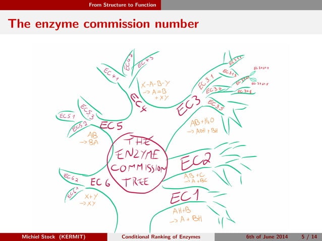 Enzyme Annotation using Conditional Ranking Algorithms | PPT