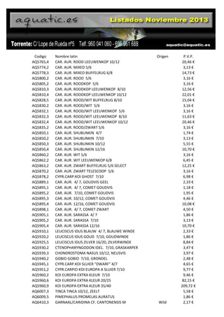Stock ornamental noviembre | PDF