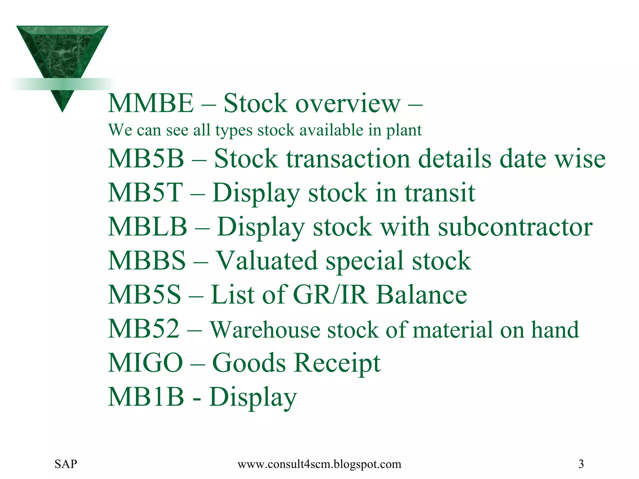 Stock Overview | PPT