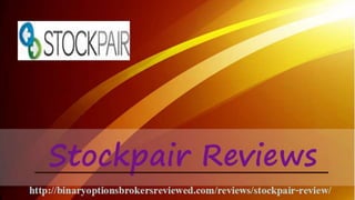 Stockpair Reviews | PPT