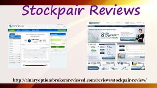 Stockpair Reviews | PPT
