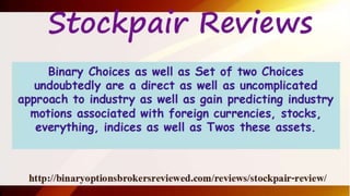 Stockpair Reviews | PPT