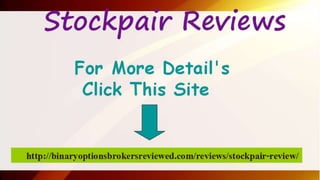 Stockpair Reviews | PPT