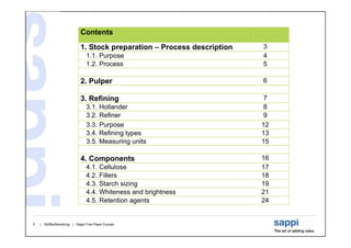 Stock preparation | PDF