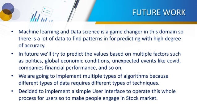 Stockprice_prediction.pptx for download project | PPT