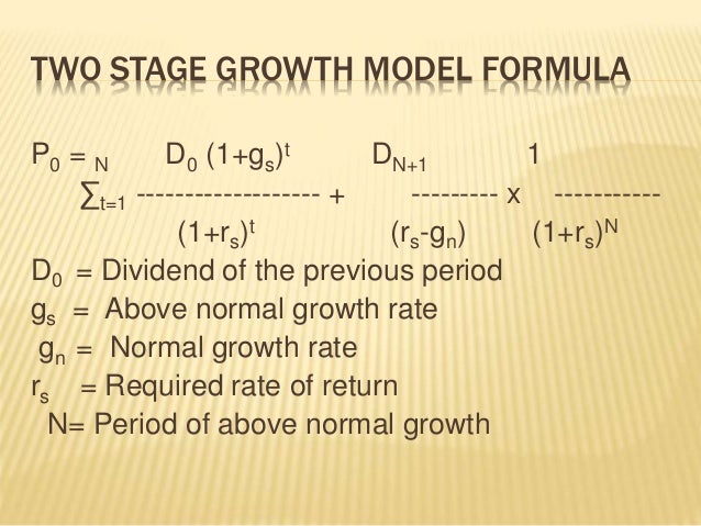 Stock return and_valuation