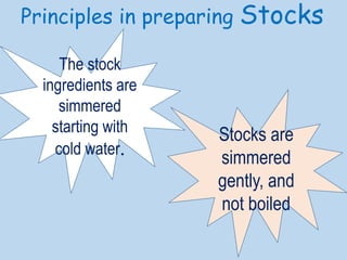 Stocks soup-and-sauces (1) | PPTX