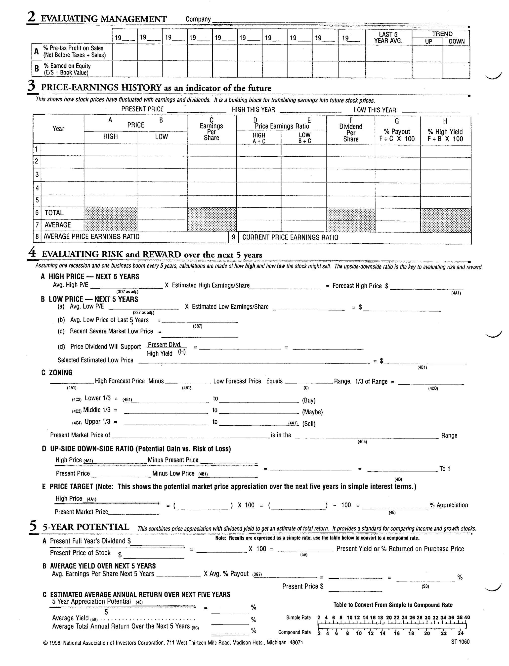 Stock Selection Guide | PDF