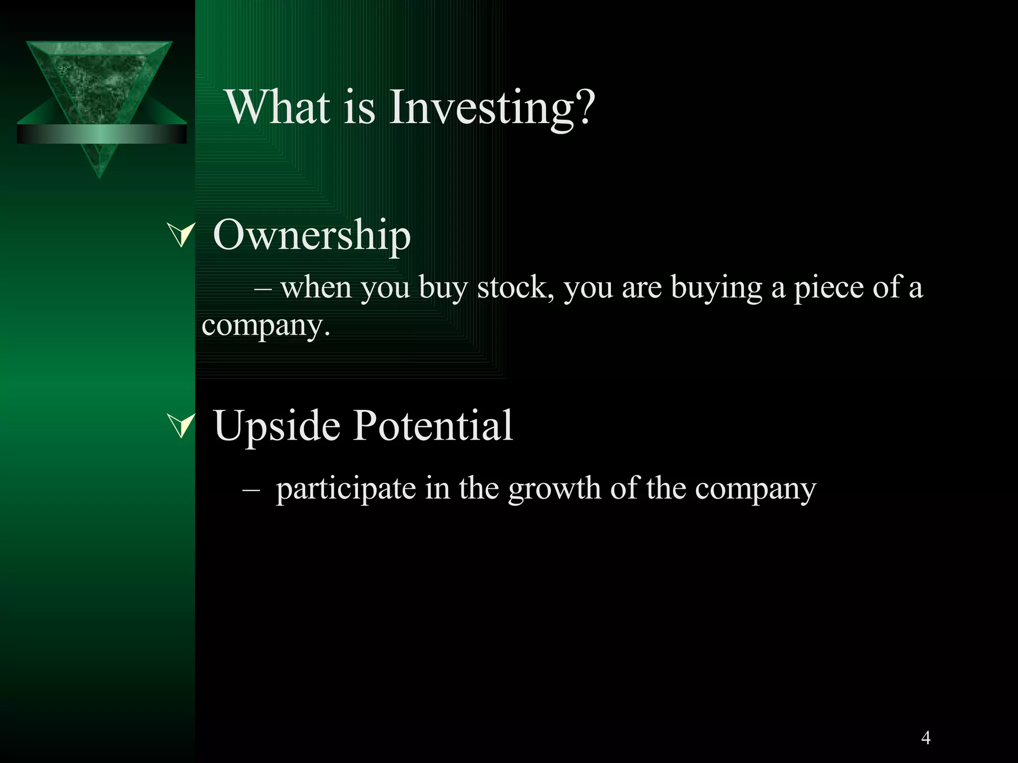 An Introduction to Stock market Investment | PPT