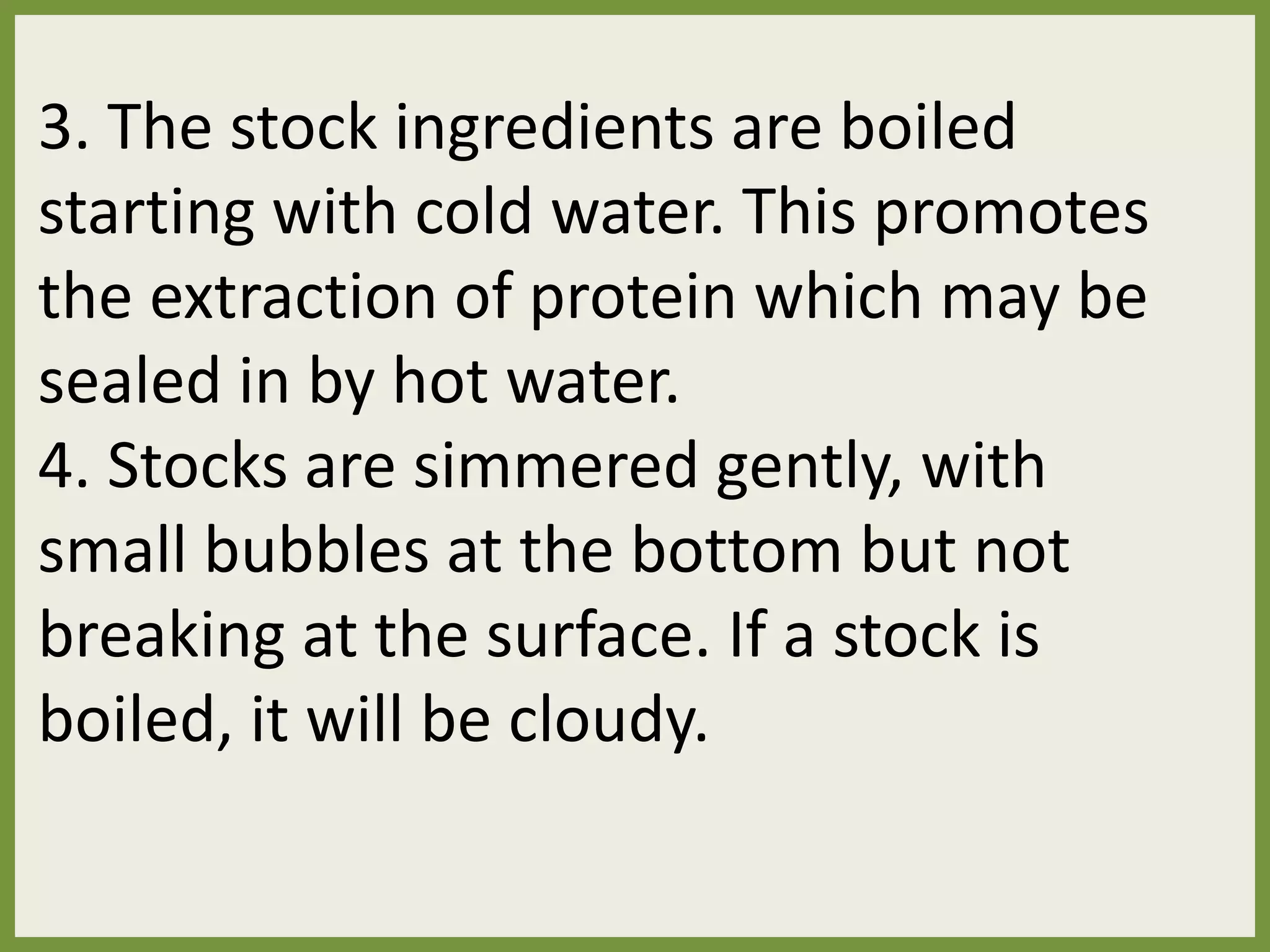 Stocks, soups and sauces | PPTX