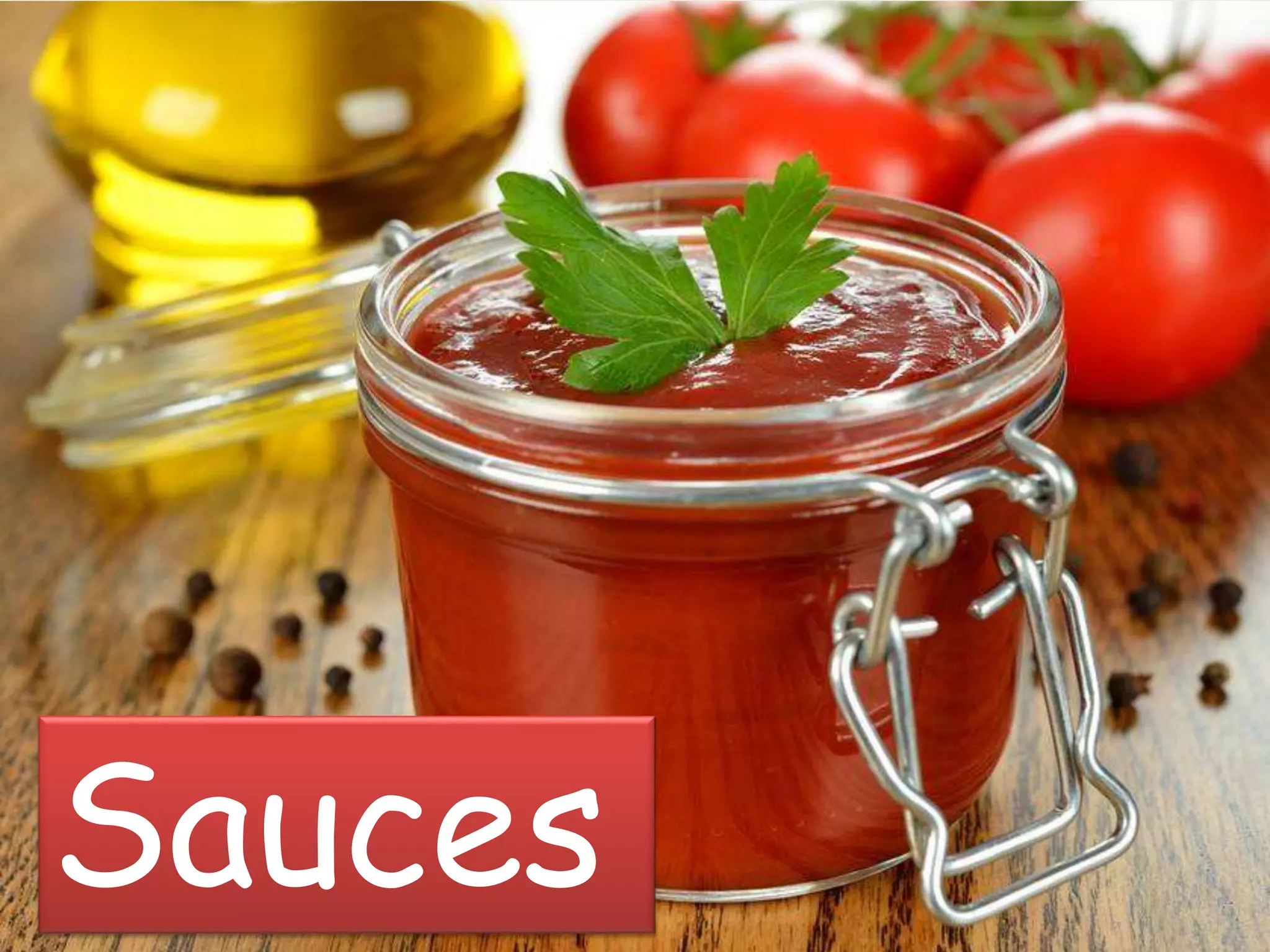 Stocks, soups and sauces | PPTX