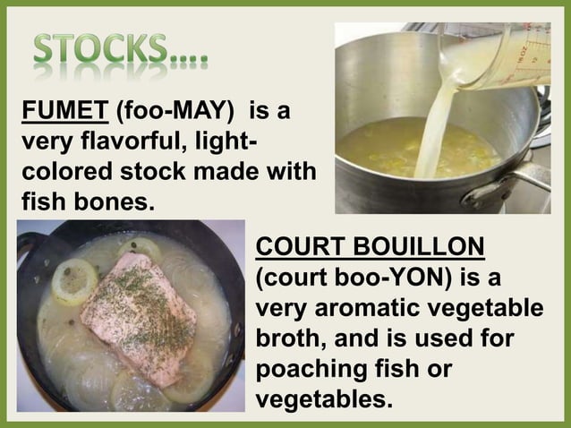 Stocks, soups and sauces | PPTX