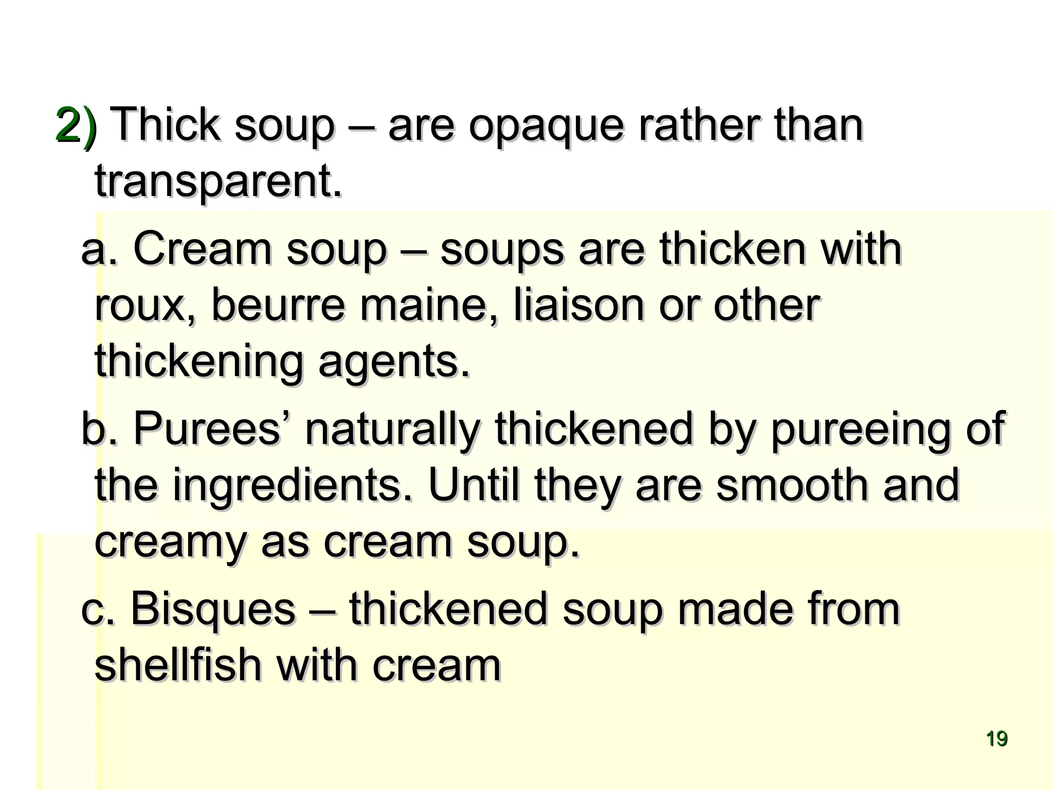 Stocks, soups & sauces (revised) | PPT