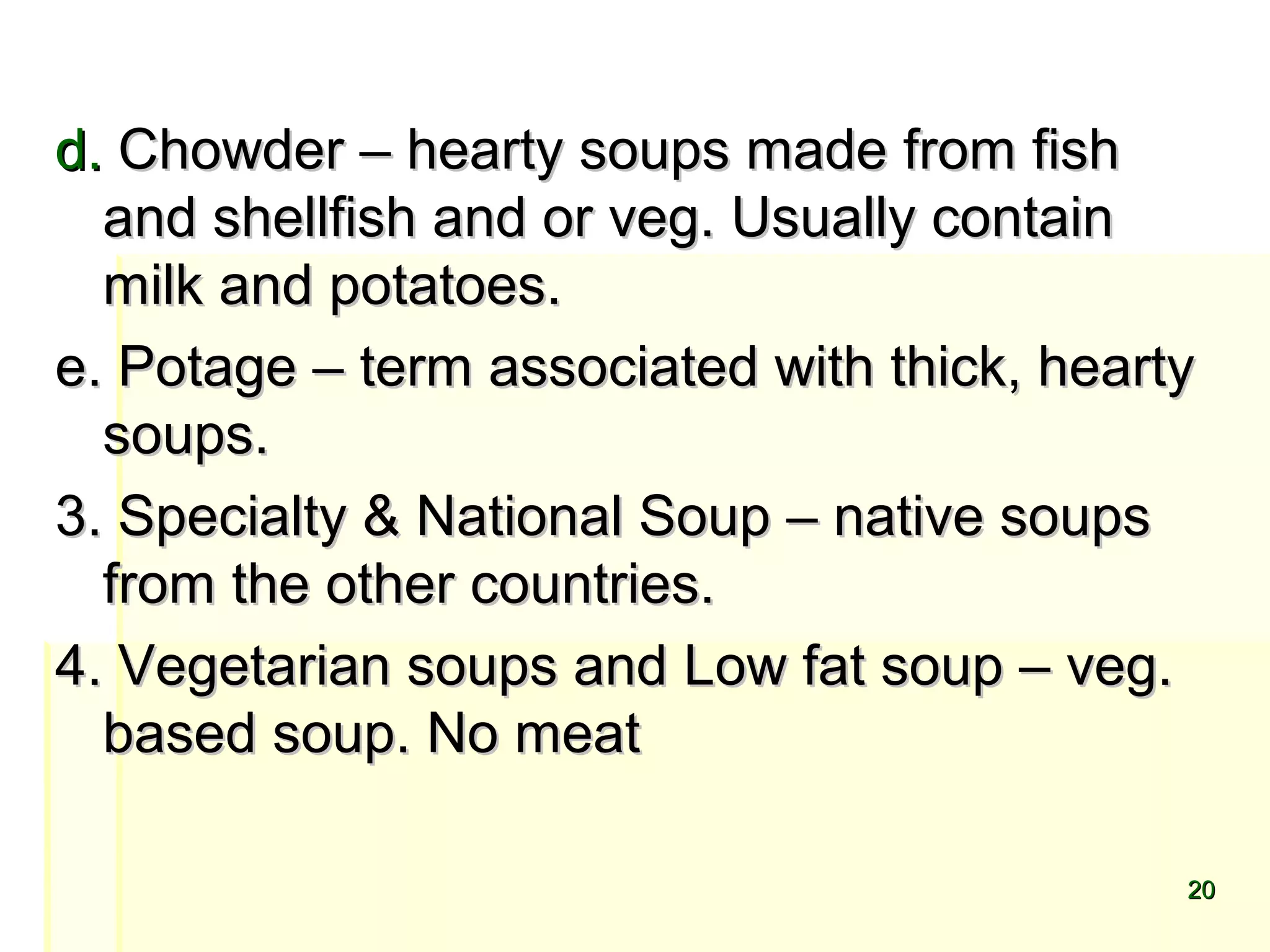 Stocks, soups & sauces (revised) | PPT