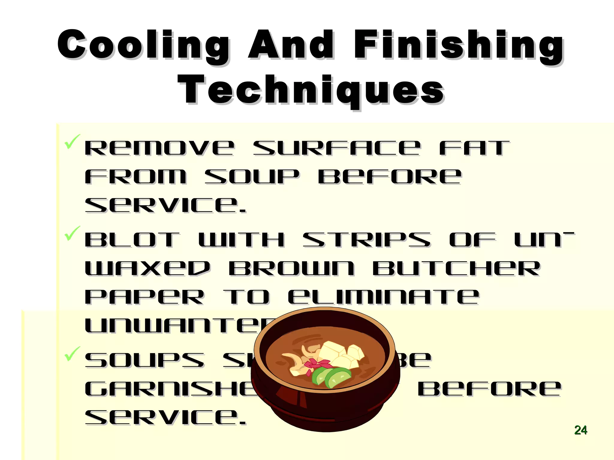 Stocks, soups & sauces (revised) | PPT