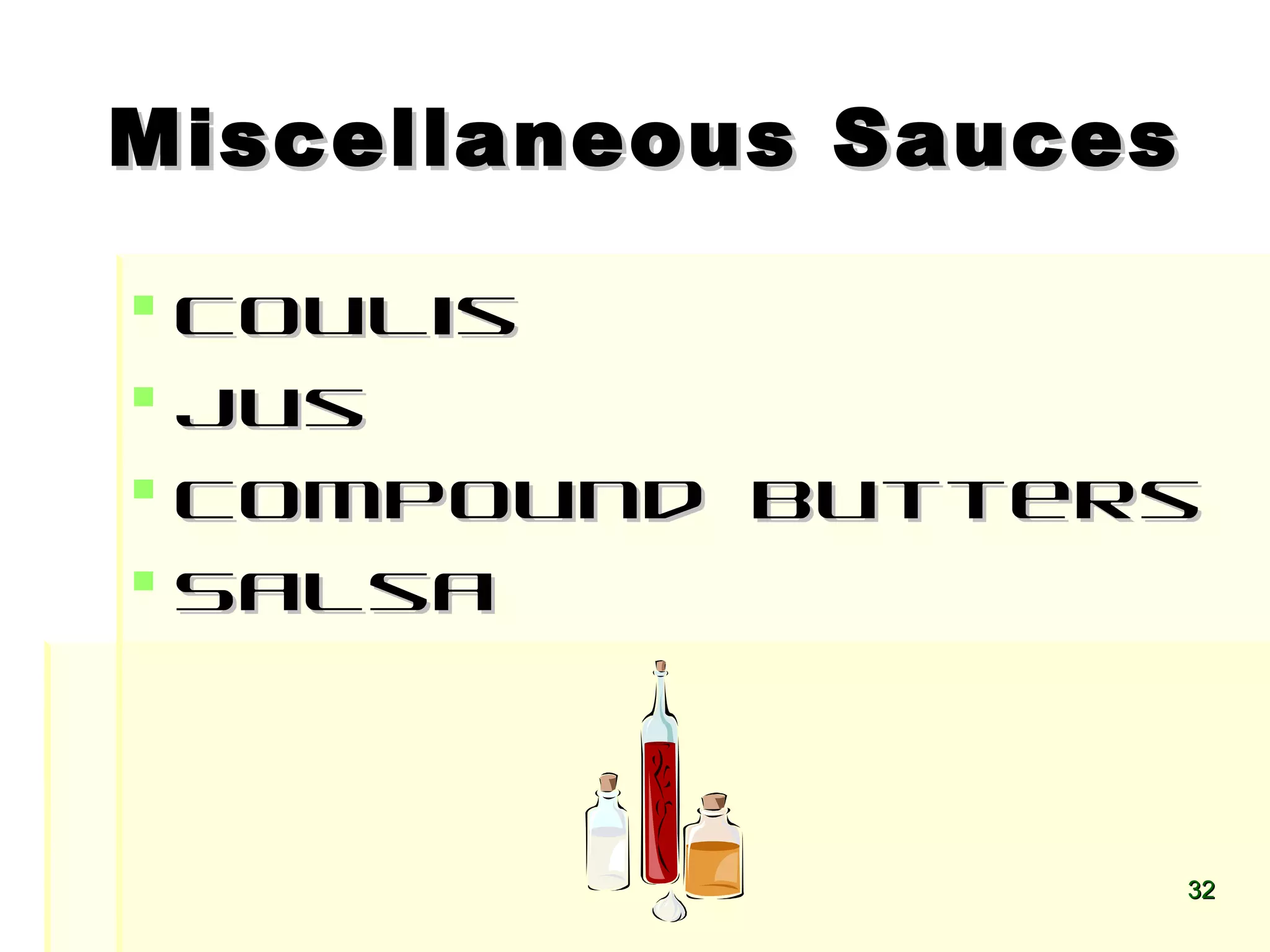 Stocks, soups & sauces (revised) | PPT