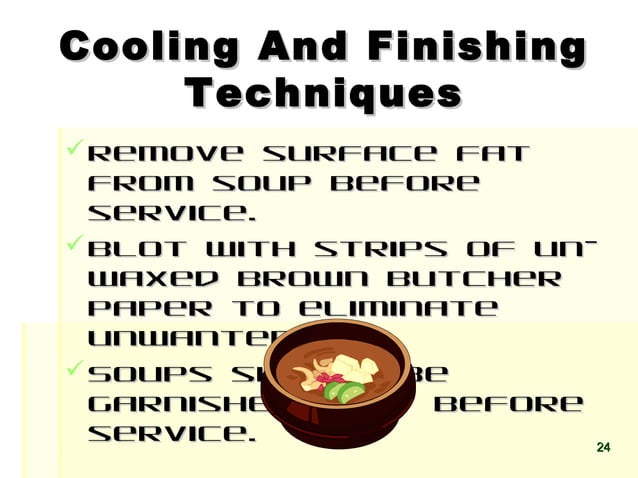 Stocks, soups & sauces (revised) | PPT