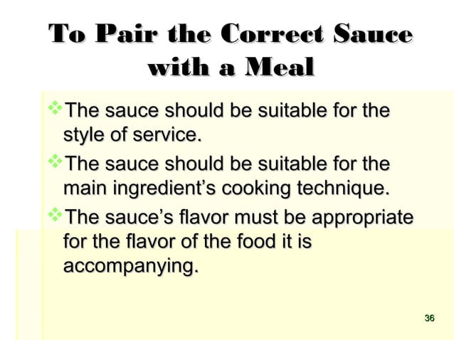 Stocks, soups & sauces (revised) | PPT