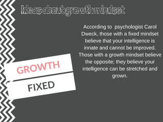 Growth Mindset Presentation | PDF