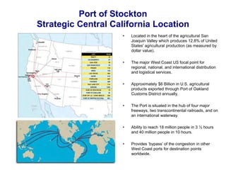 Stockton Port Cold Terminal 07012012x | PDF