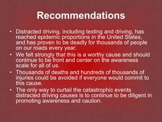 Stockton Students Against Driving & Texting | PPT