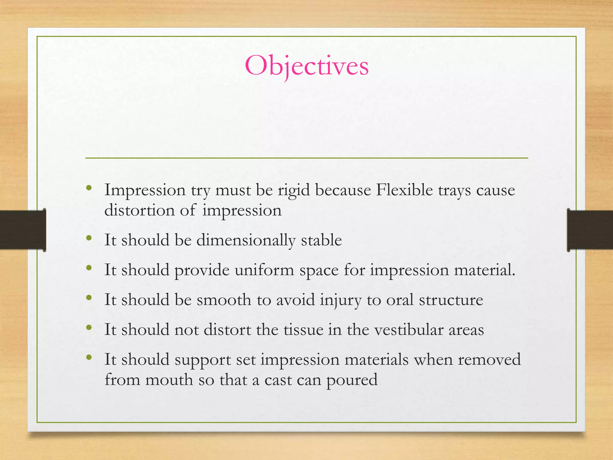 tray definition and classification | PPTX