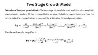 Stock Valuation | PPTX