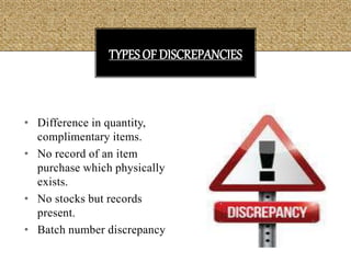 Stock verification | PPTX