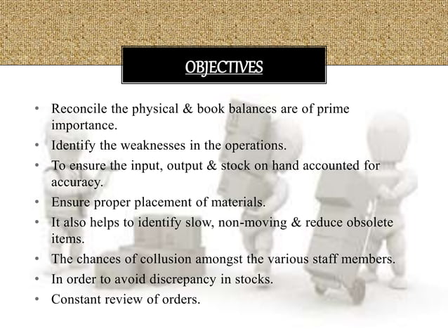 Stock verification | PPTX | Business Accounting & Finance | Business