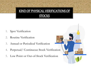 Stock verification | PPTX
