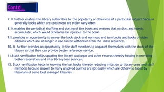 Stock verification PPt | PPTX