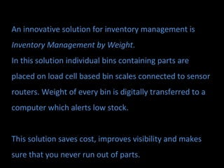 StockVUE Inventory Management Solution | PPT