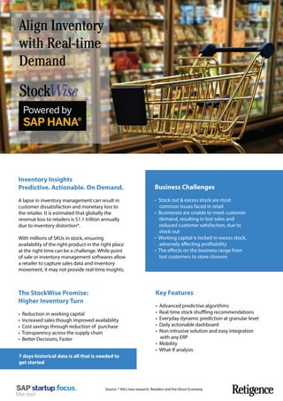 StockWise | Real-time predictive analytics app for inventory management ...