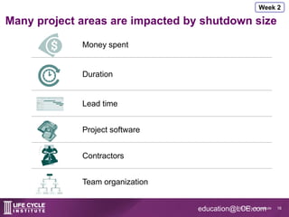 Shutdown Turnaround and Outage Competency Improvement Program | PPTX