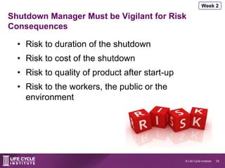 Shutdown Turnaround and Outage Competency Improvement Program | PPTX