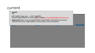 eScriptorium: An Open Source Platform for Historical Document Analysis ...