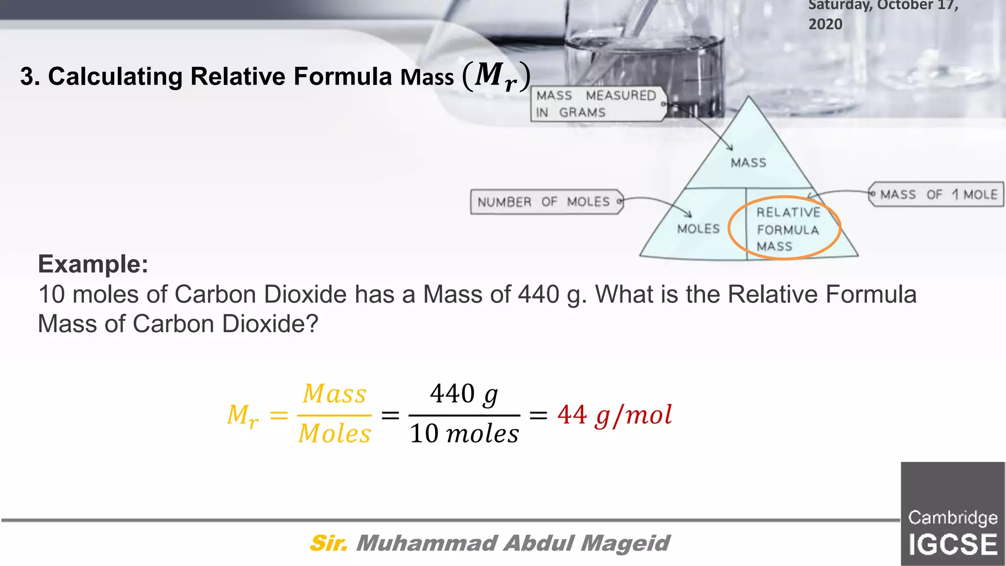Chapter 4 Stoicheometry | PPTX