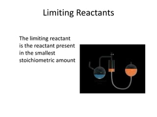 Stoichiometric calculations | PPTX