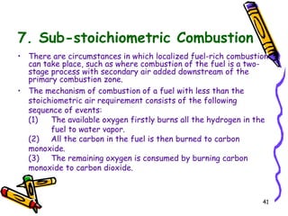 Stoichiometric Calculations - fuel combustion.ppt