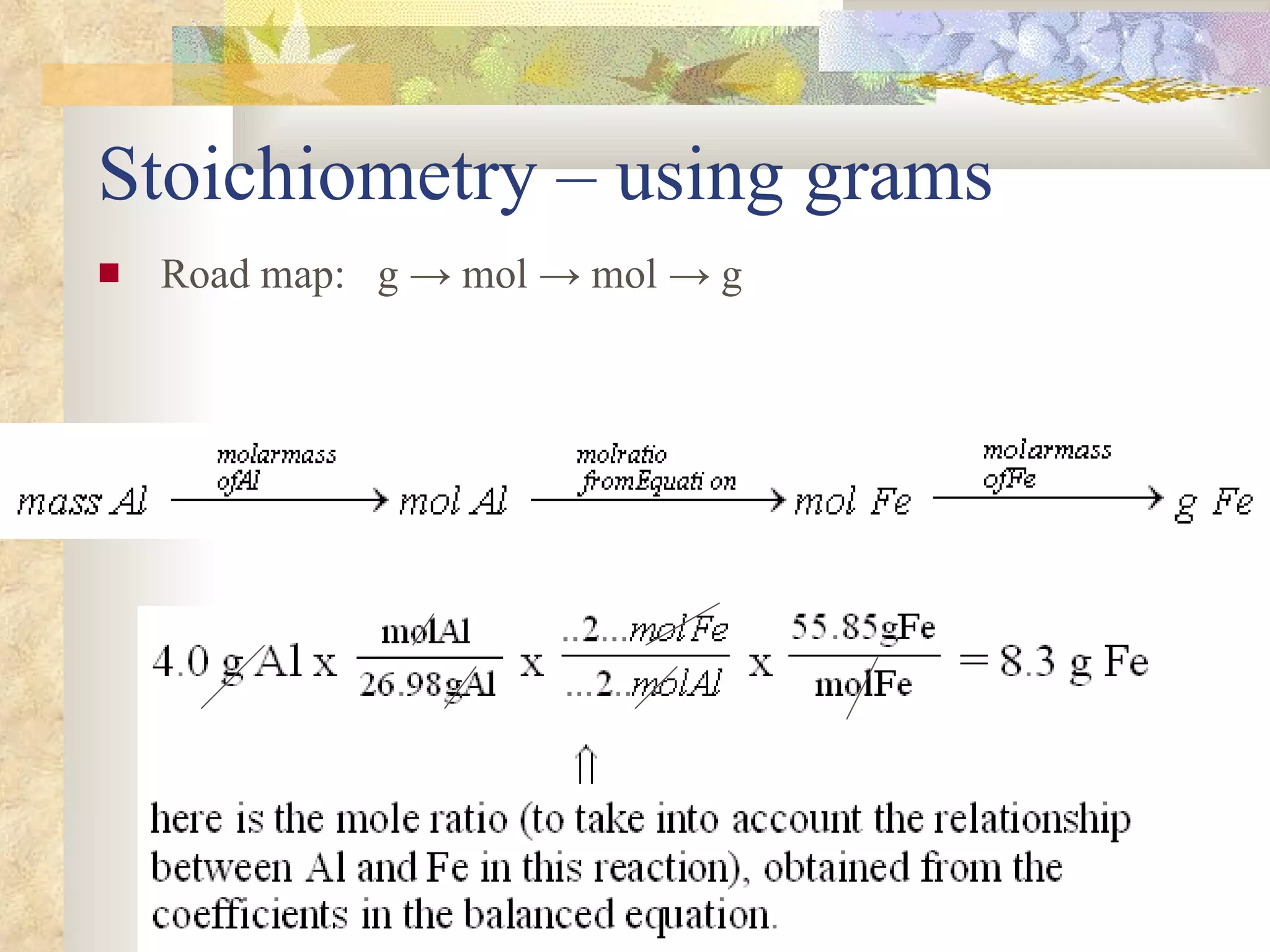 Stoichiometry | PPT