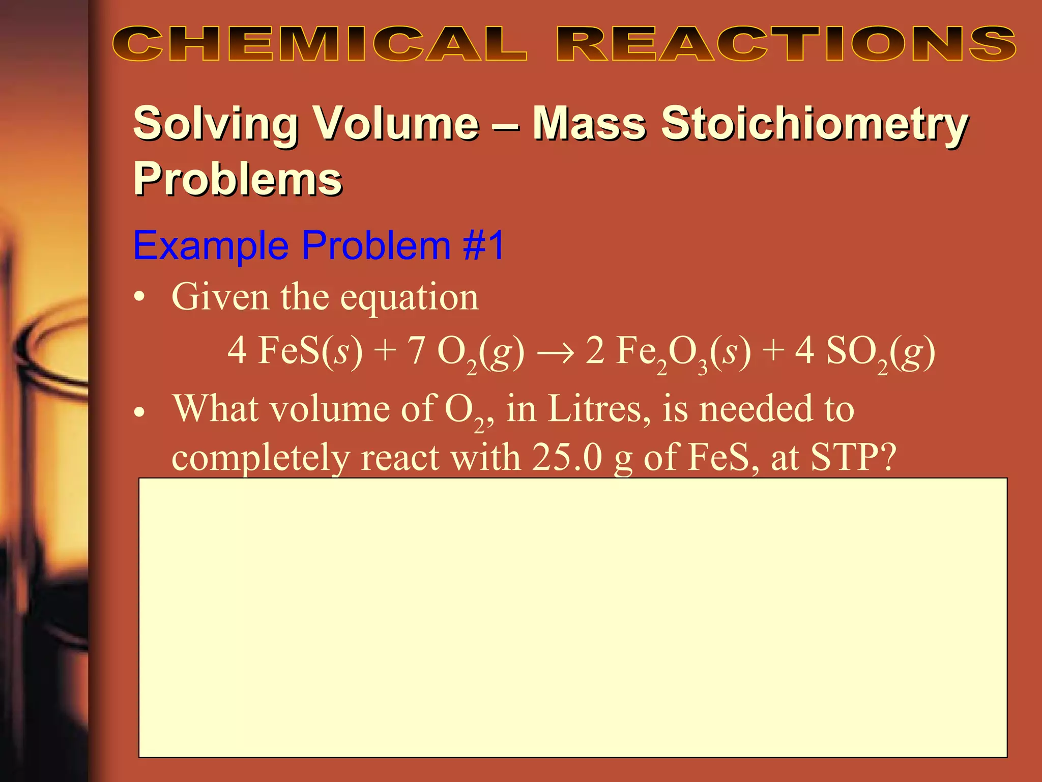 Stoichiometry | PPT