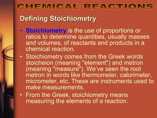 Stoichiometry | PPT